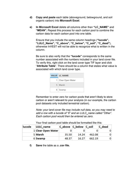 InVEST tutorial step-by-step - Page 3