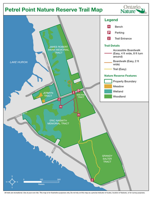 ON Nature magazine - Petrel_Point_Nature_Reserve_Trail_Map - Page 1