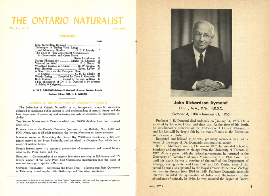 ON Nature Magazine - June 1965 - Page 2