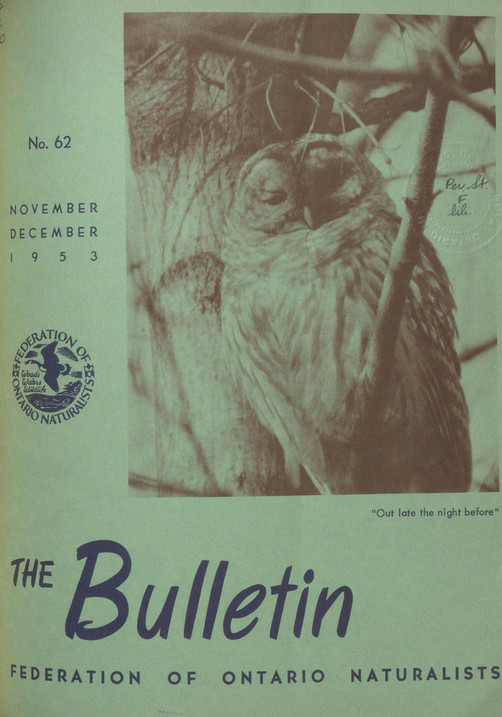 ON Nature Magazine - November - December 1953 - Page 1